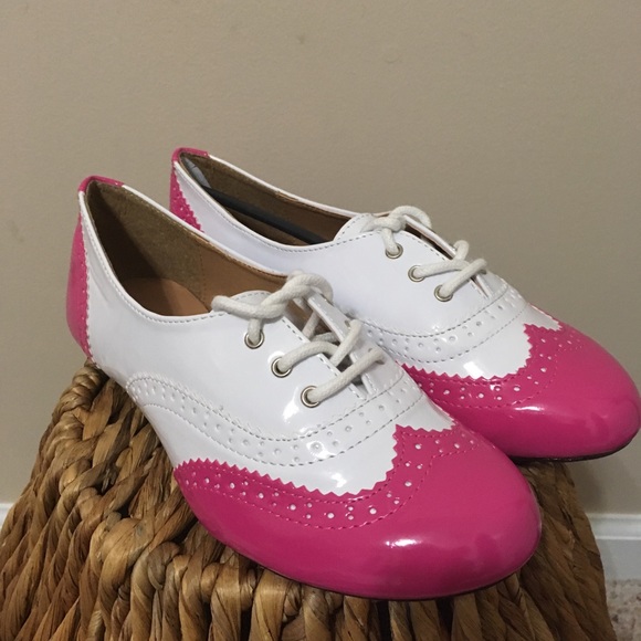 Kalli | Shoes | Kalli Flat White And Pink Loafers Adorable | Poshmark